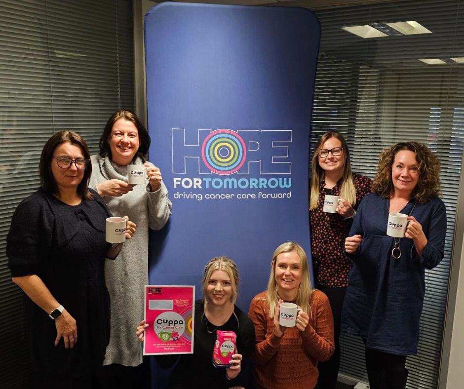 cuppa for cancer care - Hope For Tomorrow